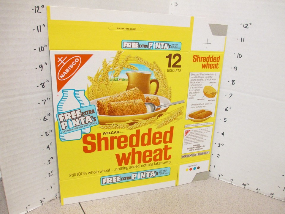 cereal box UK 1980s Nabisco Shred Wheat Kevin Keegan Liverpool soccer ...
