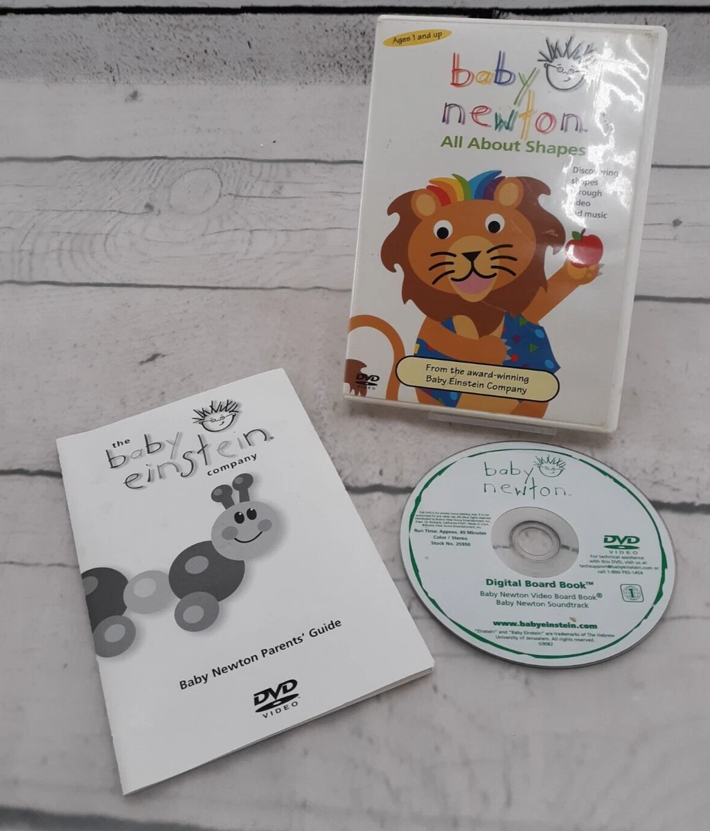 Baby Newton All About Shapes Dvd