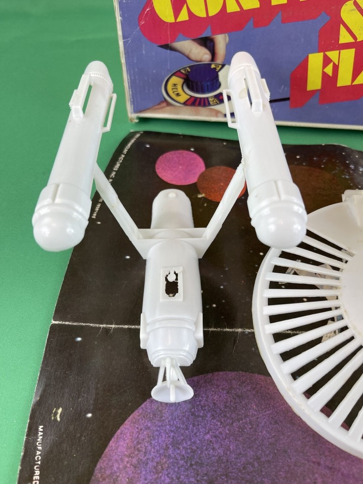 1976 REMCO Toy STAR TREK Enterprise CSF Controlled Space Flight in Box ...