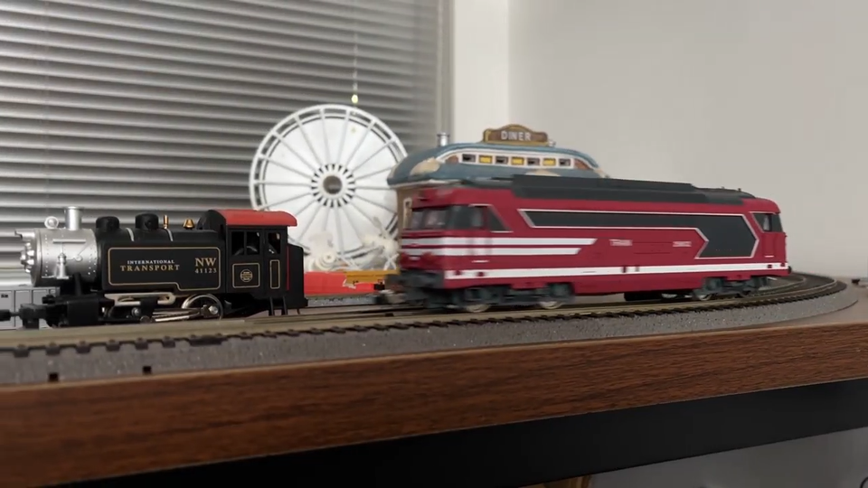 1 Unit Evemodel Train HO Scale 1:87 Model Railroad Locomotives HCT8701 ...