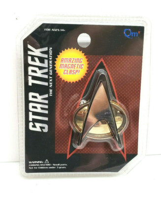 Star Trek Next Generation LICENSED Magnetic Cosplay Comm Badge- CARDED ...