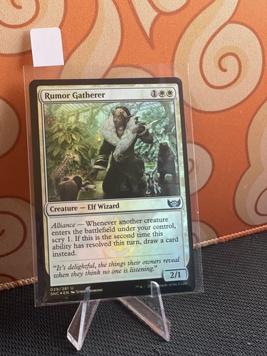 MTG Rumor Gatherer Streets of New Capenna 029/281 Foil Uncommon Mint | eBay