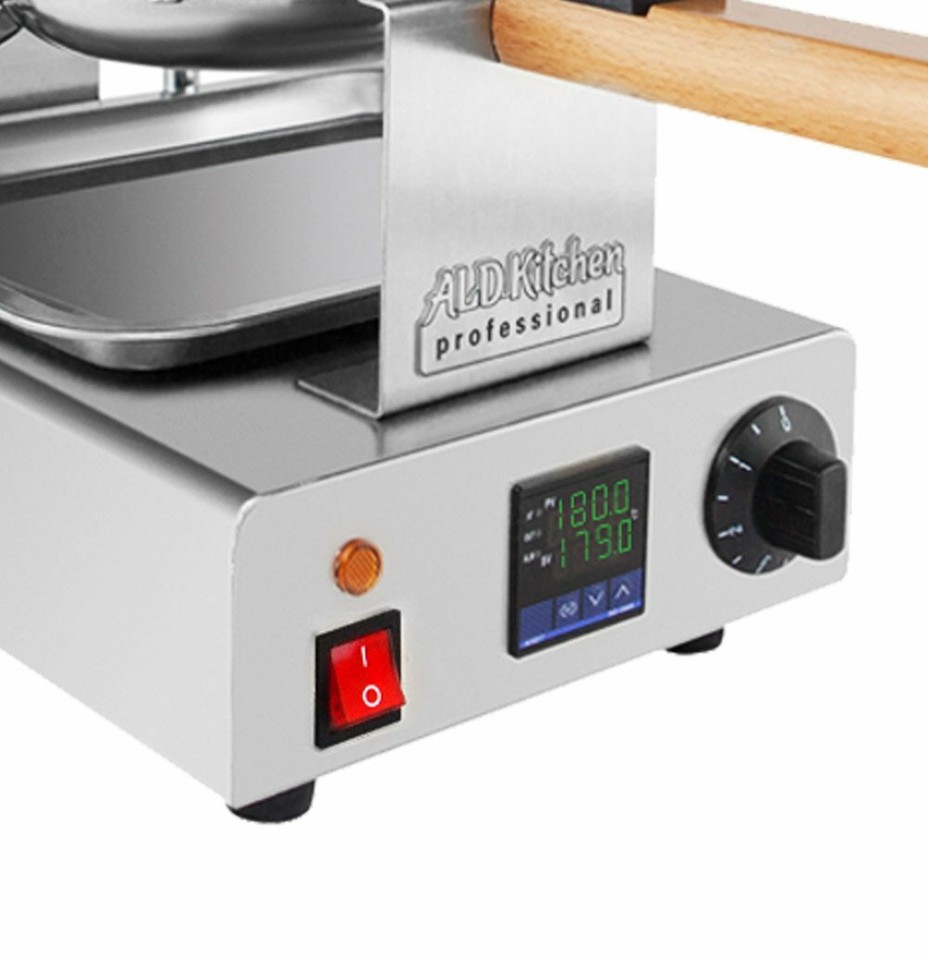 DIGITAL TOP Version Puffle Egg Waffle Maker Professional Rotated ...