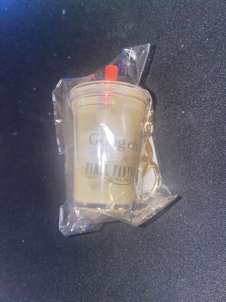 Gong cha X Final Fantasy XlV collab yellow | eBay