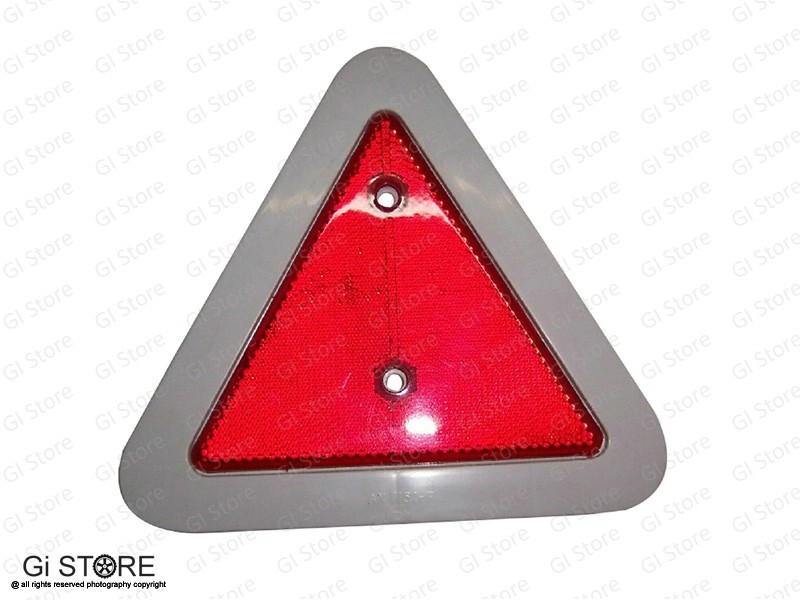 Reflex Reflector Set Triangle Shape for Tractor, Agriculture, Tiller ...
