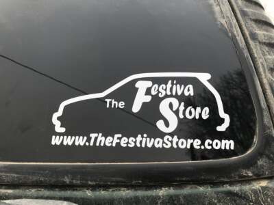 Ford Festiva Festiva Store Sticker | eBay
