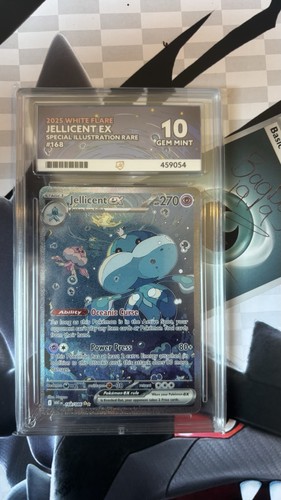 Jellicent Ex 168/086 Ace 10 Perfect Sub Grades Pokemon Card | eBay UK