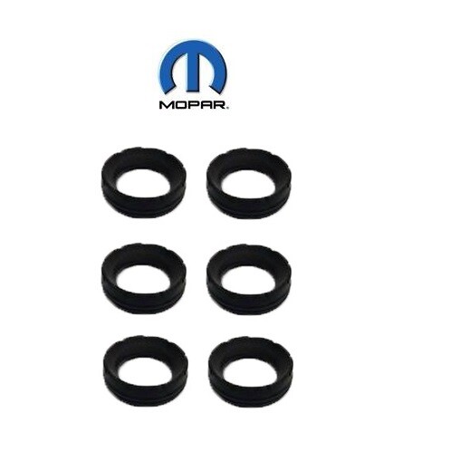 6 X SPARK PLUG WELL GASKET MOPAR 5184778AB FOR JEEP GRAND CHEROKEE WK2 ...
