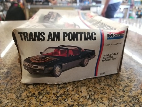 Monogram 1978 Trans Am Pontiac # 2247 Plastic Model Car Kit for sale ...