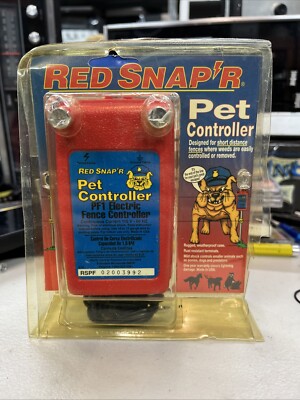 Red Snap’R electric fence controller model PF1 Fence Controller- New | eBay