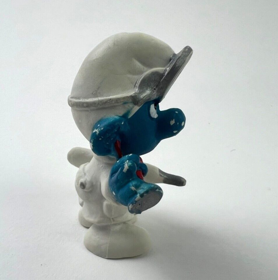 Peyo Smurfs Doctor Smurf Physician Vintage Figure PVC Toy Figurine 1978 ...