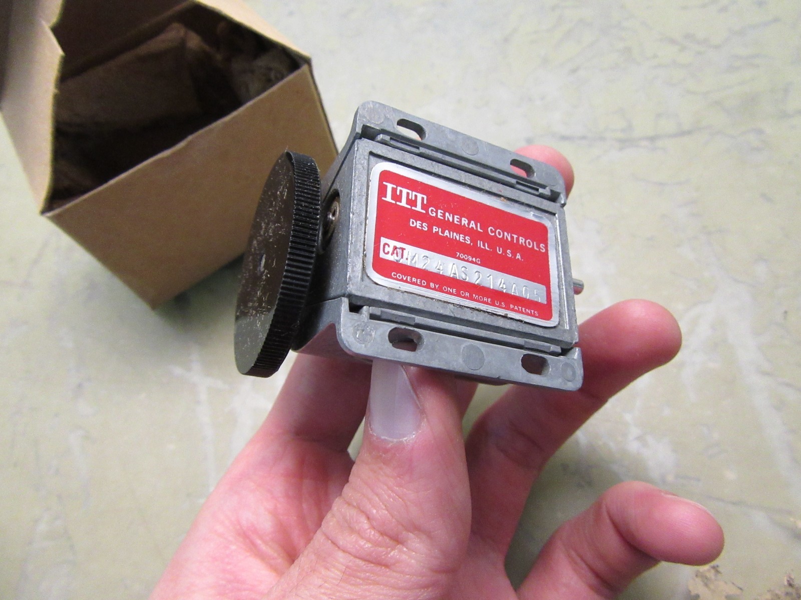 ITT general controls cm24as214a05 rotary mechanical counter [4*W-26] | eBay