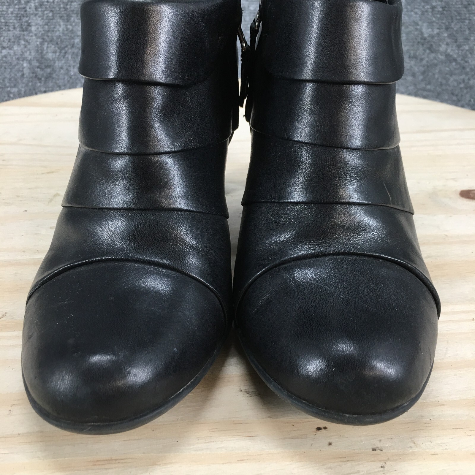 Connie Boots Womens 7 M Colleen Ankle Booties Heels Z… - Gem