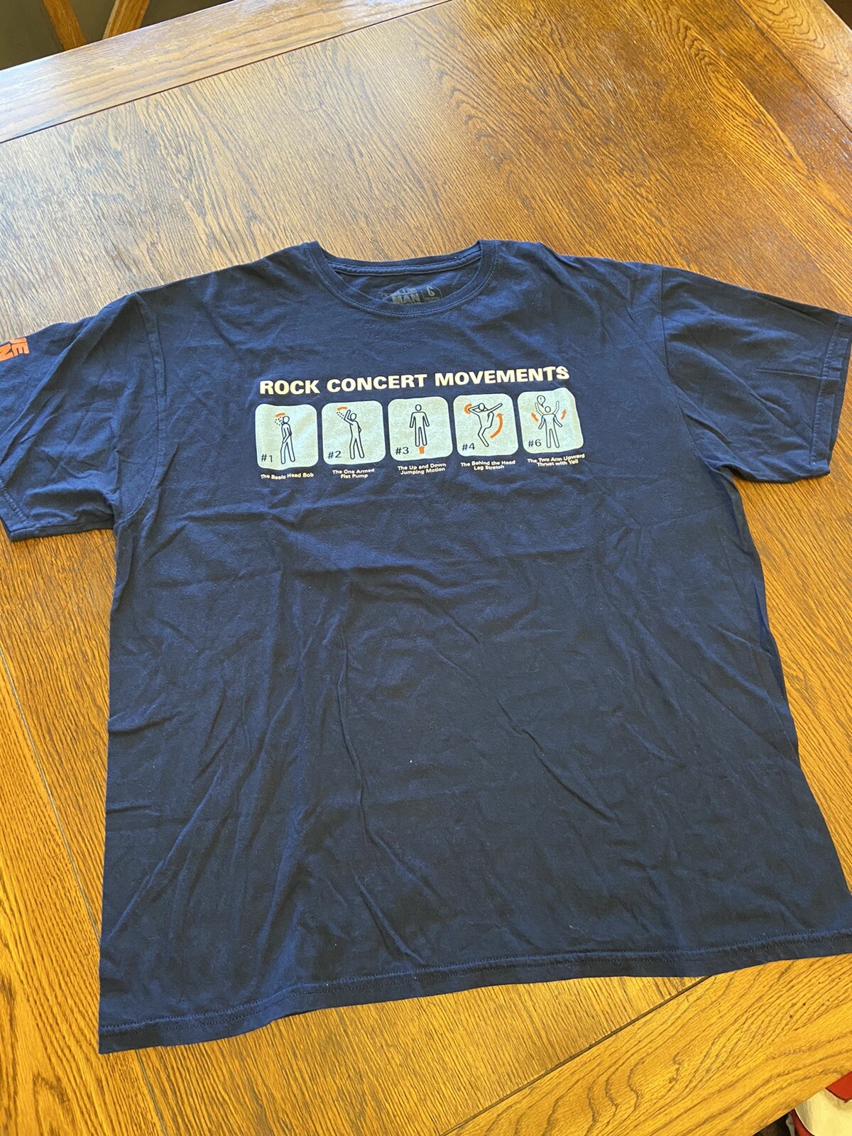 Blue Man Group “Rock Concert Movements” Graphic Shirt… - Gem