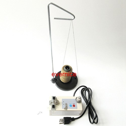 Automatic Shut Off Bobbin Winder +Thread Stand For Sewing Embroidery ...