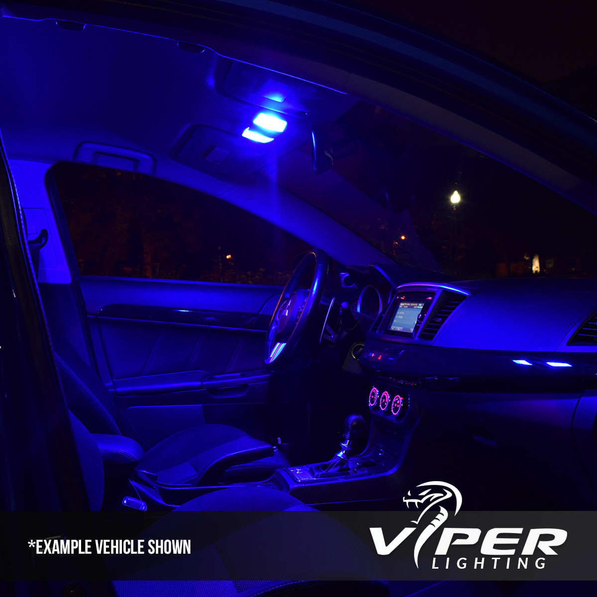 2010-2018 Ford Taurus Blue Interior LED Lights Package Kit + License ...