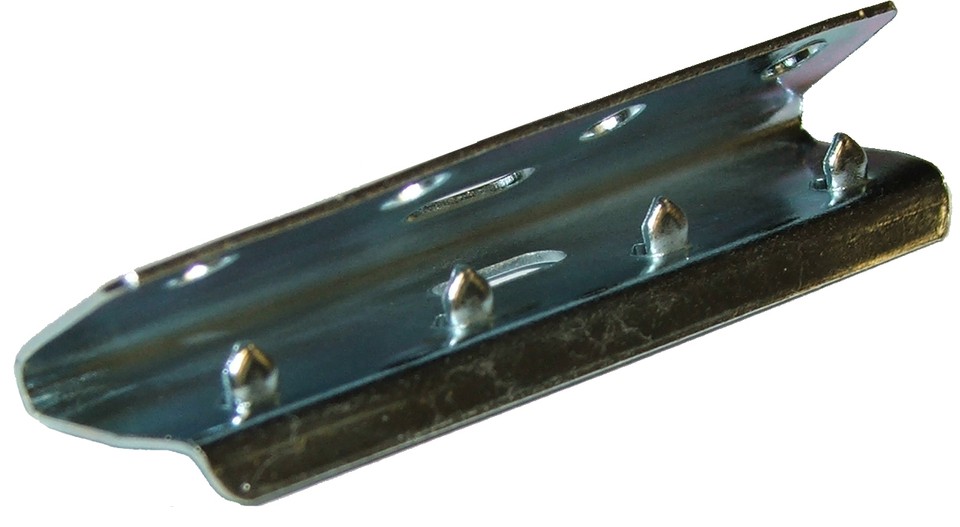 2" Wide Metal Fixing Clips x 10 Upholstery Seat Chair Settee Furniture ...