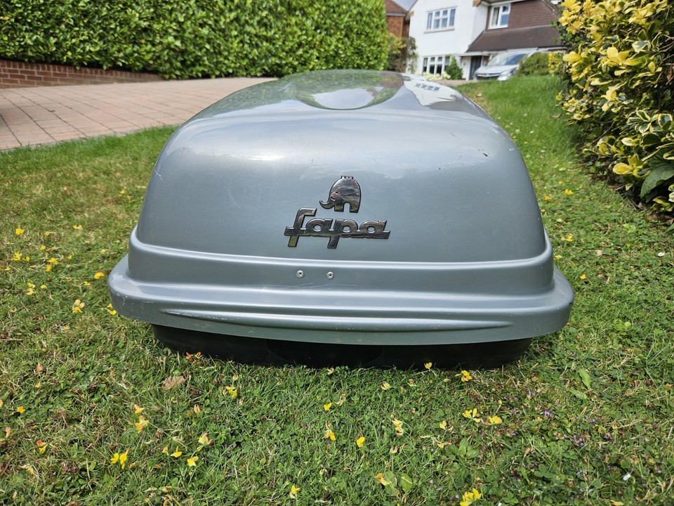Fapa roofbox Roof Box Similar To Thule capacity approx 460 litres | eBay UK