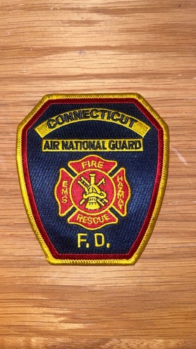Connecticut Air National Guard Fire Patch | eBay