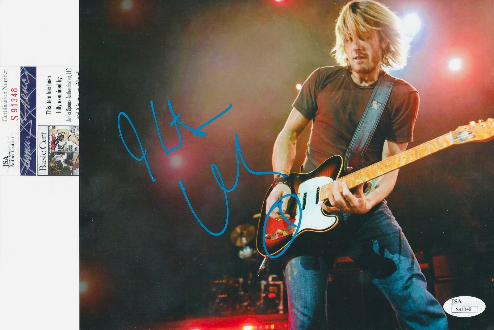 KEITH URBAN Signed Autograph 8x10 Photo JSA COA Country Music | eBay