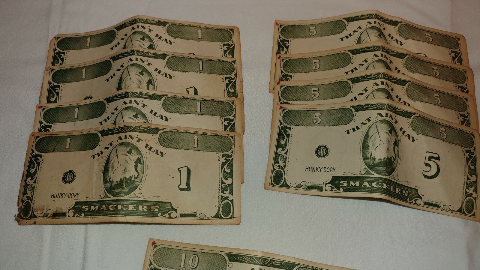 Vintage Play Paper Money - Tracies - Hunky-Dory That Ain’t Hay | eBay