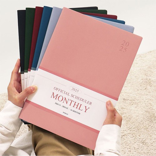 INDIGO 2025 OFFICIAL BIG MONTHLY SCHEDULER/Yearly Weekly Daily Diary Planner | eBay