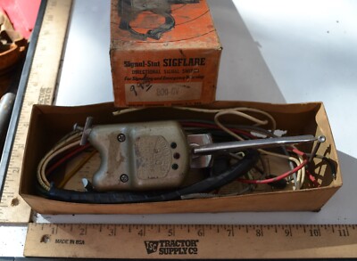 NOS Signal-Stat 900 Sigflare Directional Signal Switch - Chrome - 8 ...