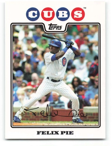 2008 Topps #6 Felix Pie NM-MT Cubs | eBay