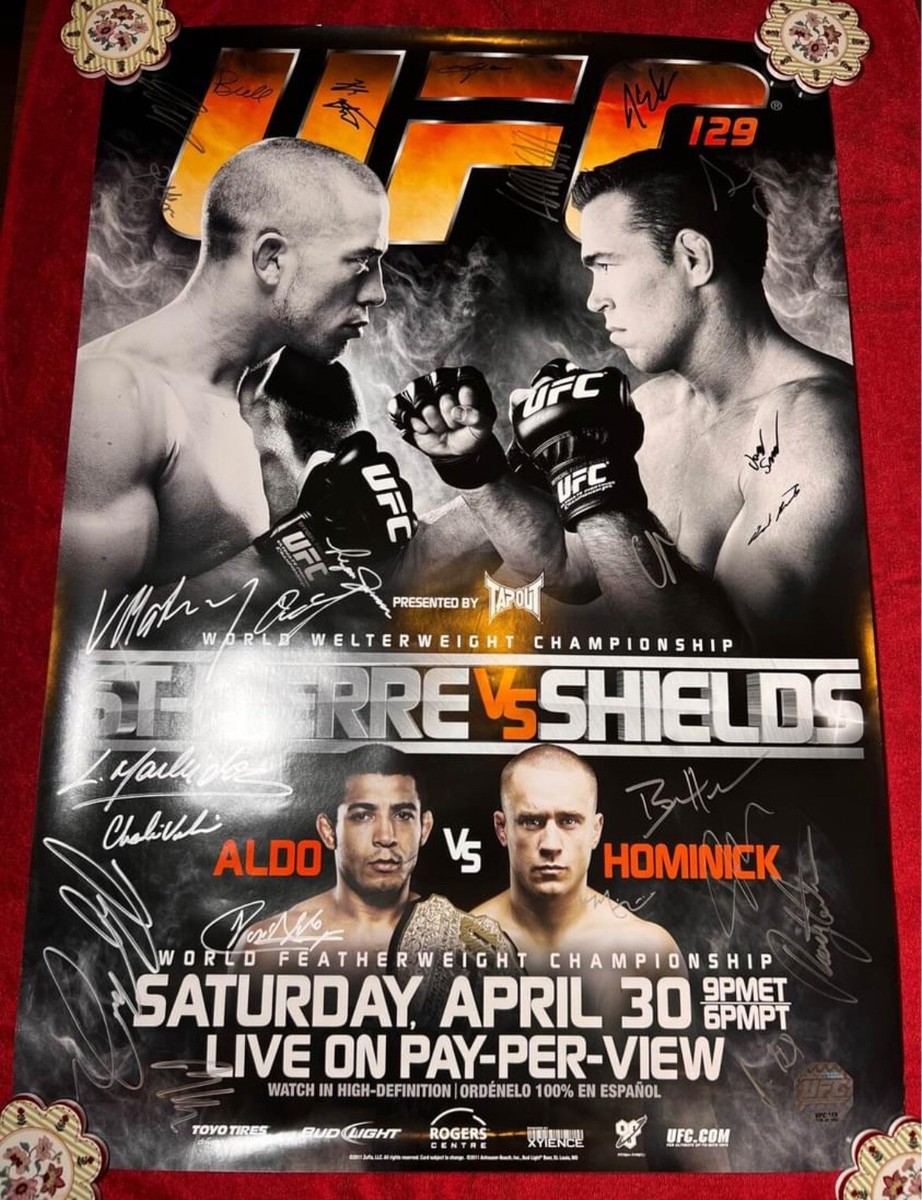 Ufc 167 Plakat