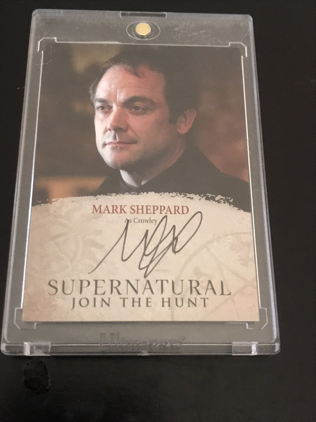 Supernatural Seasons 1-3 Mark Sheppard as Crowley Autograph card MS | eBay