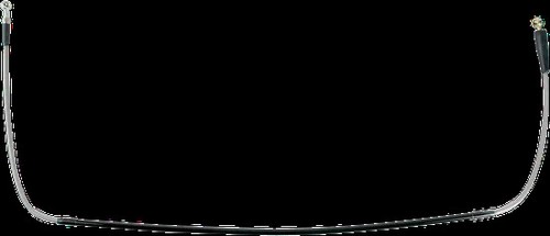 Moose Stainless Steel PVC Coated Braided Front Brake Line Yamaha WR450F ...