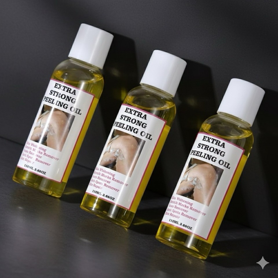 Strong Yellow Peeling Oil Exfoliating Solution for Face Body Dark Skin ...