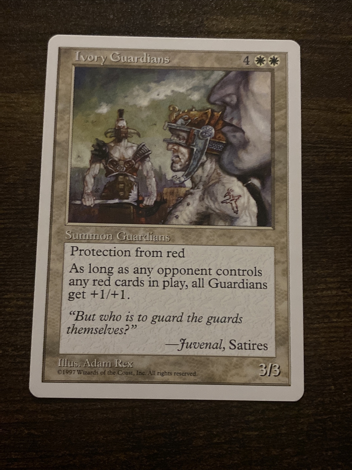 Ivory Guardians Fifth 5th Edition MTG Magic The Gathering L4543* | eBay