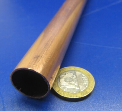 122 Copper Tube, 3/4" OD x .686" ID x .032" Wall x 3 Ft Length, 1 Unit ...