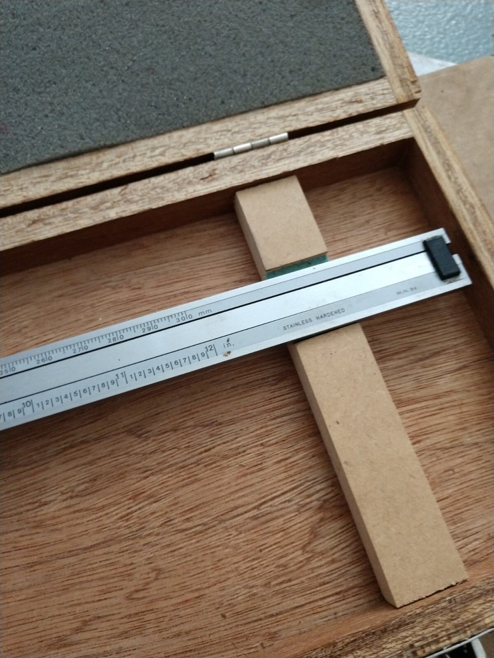 MITUTOYO 12 Inch DIAL CALIPER NO 505-645-50 w/ CASE | eBay
