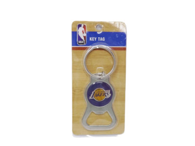 NBA Sports Team Key Tag - New - LA Lakers Bottle Opener Key Tag | eBay
