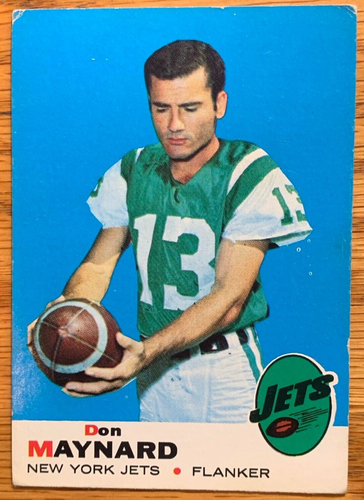 1969 Topps Football Don Maynard #60 NY Jets | eBay