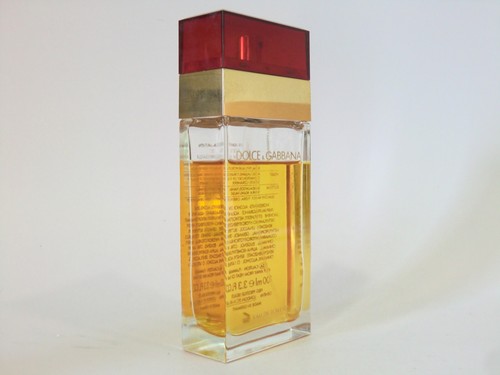 Dolce & Gabbana D&G Red Classic Femme EDT Nat Spray 100ml -3.3 oz USED ...