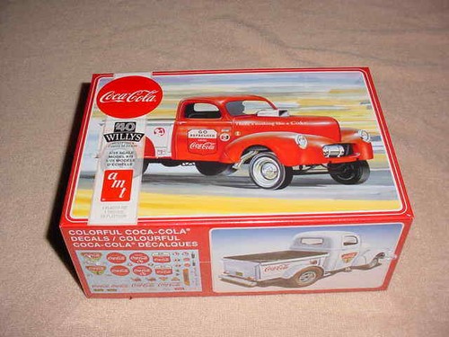 AMT 1940 WILLY'S PICK UP TRUCK COCA COLA MODEL KIT # 1145 (NISB) | eBay