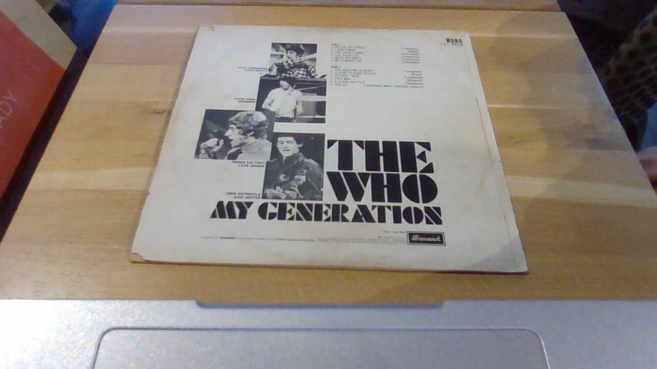 THE WHO MY GENERATION 1st Brunswick Mono 180g UK LP 1965 Roger Daltrey ...