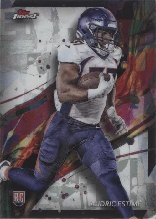 2024 Topps Finest - Common Audric Estime #78 Refractor (RC) for sale ...