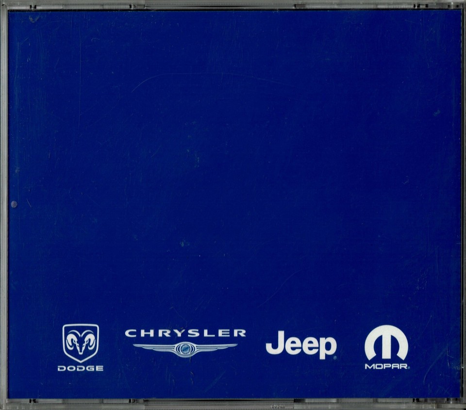 MOPAR JEEP CHRYSLER DODGE NAVIGATION MAP DVD DISC OEM 05064033AE | eBay
