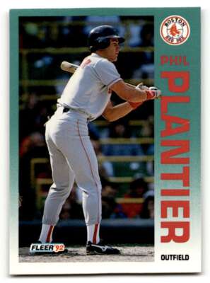 1992 Fleer #44 Phil Plantier Boston Red Sox Baseball Cards EX/NM ID ...