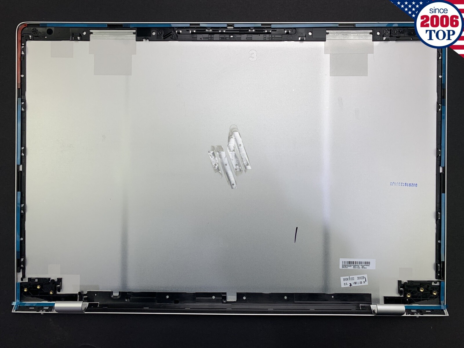 NEW Silver Lcd Back Cover Top Case for HP ENVY 17 17-AE 17M-AE ...