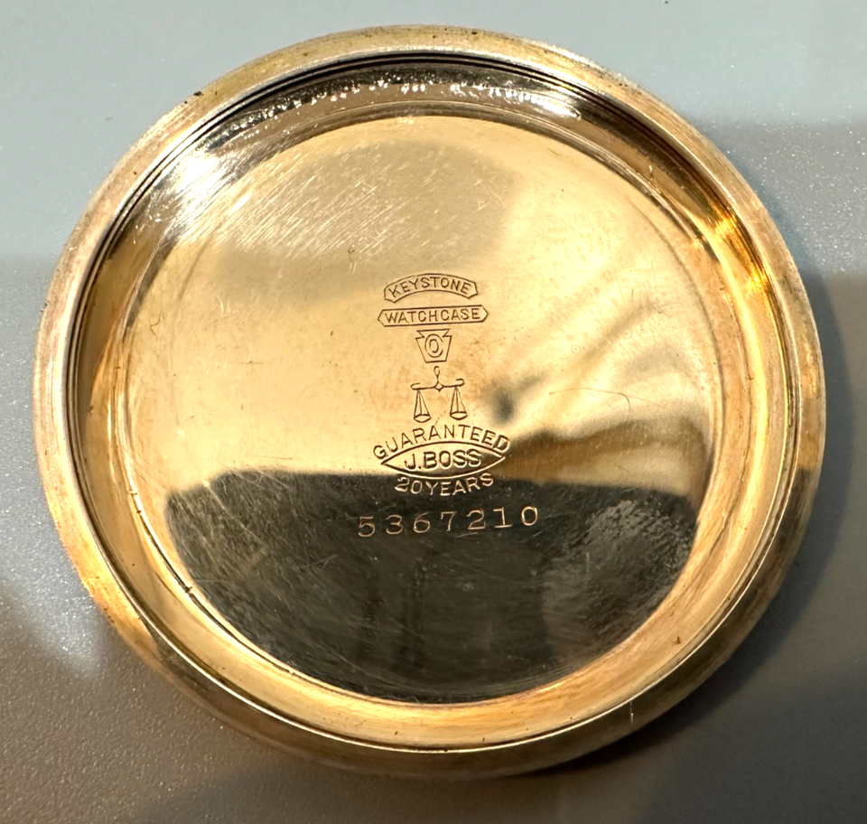 Elgin Father Time size 16, 21 jewels Gold Filled Pocket Watch circa ...