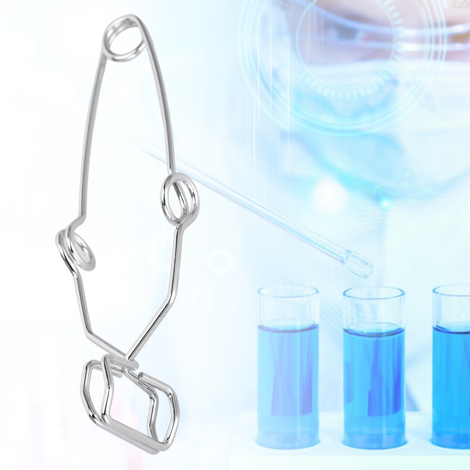 10x Test Tube Clip Clamp Experiment Testing Holder Tool For Laboratory ...