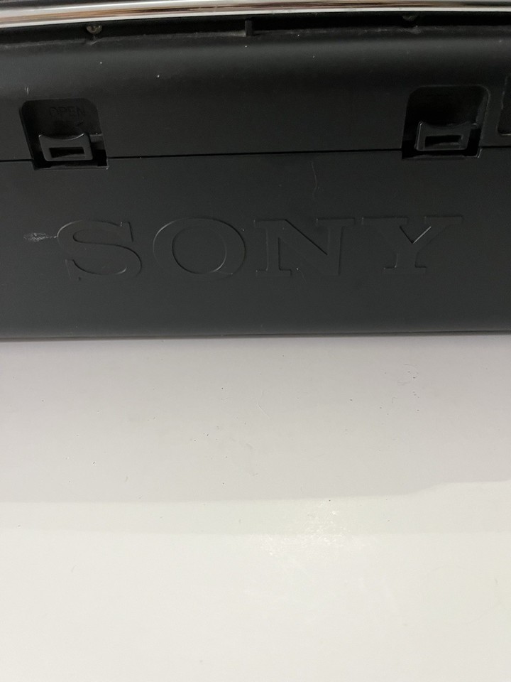 Sony CFD-222 CD Dual Cassette/CD & AM/FM radio Stereo Boombox Missing ...