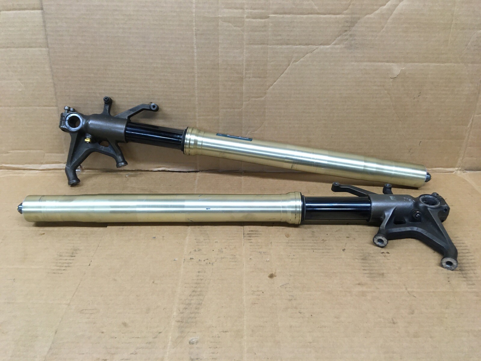 2006-2007 Kawasaki Ninja ZX10R Ninja Front forks, suspension fork tubes ...