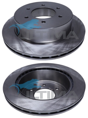 PAIR REAR Disc Brake ROTOR FOR FORD RANGER RAPTOR PX3 2018-2022 2.0L ...