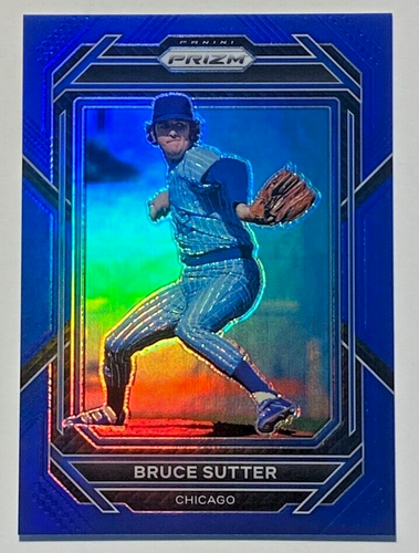 2023 Panini Prizm Baseball #284 BRUCE SUTTER Blue Prizm /149 ssp | eBay